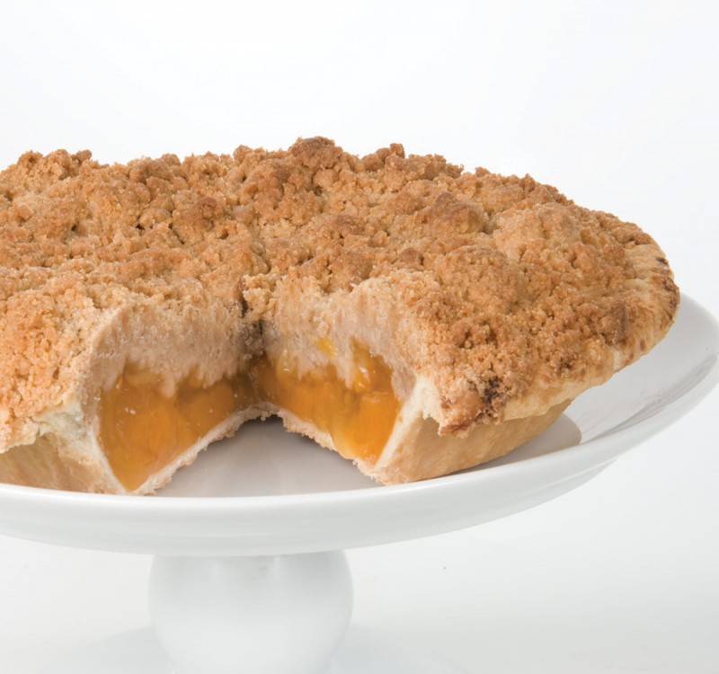Peach Crumb Pie - Carousel Cakes